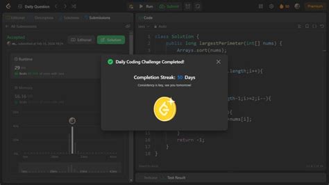 Helloconnections Solving Leetcode 2971 Problem Mansi Khistariya