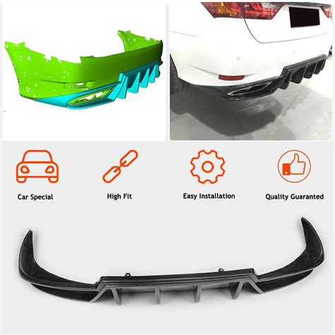 Lexus Gs350 F Sport Carbon Fiber Rear Bumper Diffuser Exterior Mods