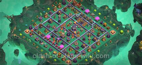 Trophy Defense Base Th15 With Link Hybrid Clash Of Clans 2025