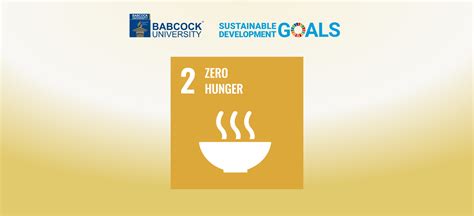 Sdg 2 Zero Hunger Babcock University