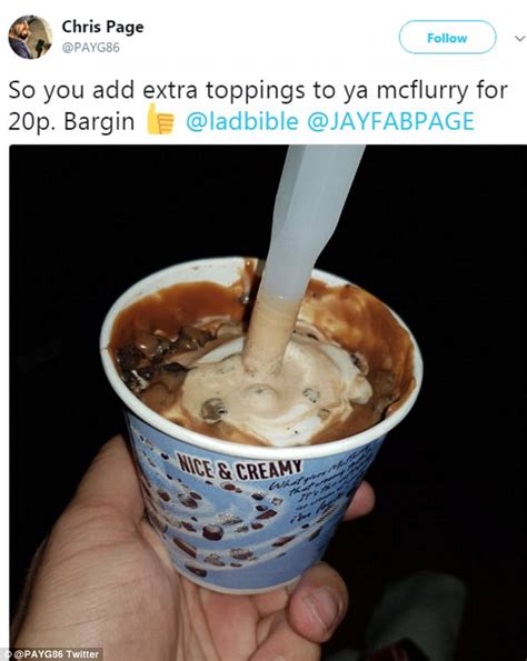 The Secret Mcdonalds Mcflurry Hack To Get Extra Toppings Daily Mail Online