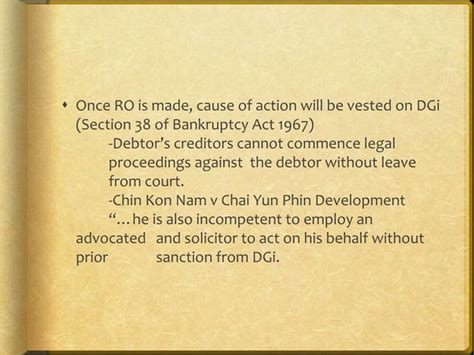 Difference Between Receiving Order And Adjudication Order Pptx