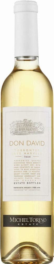 Don David Torrontes Late Harvest 2009
