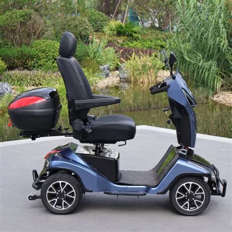 Four Wheels Heavy Duty Mobility Four Wheel Drive Scooter With