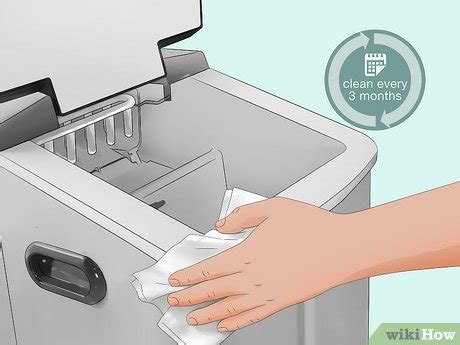 How To Clean An Ice Maker Portable Freezer And Commercial