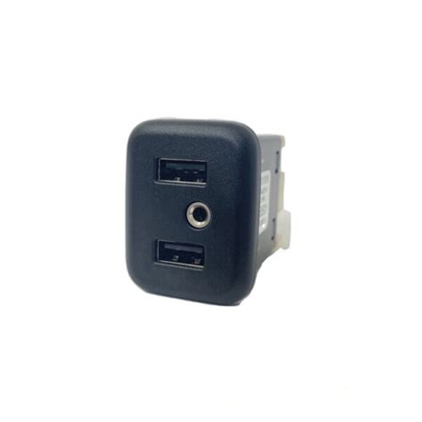 Center Console Auxiliary Jack Car Player Dual Usb Port Gm Oem 23496501