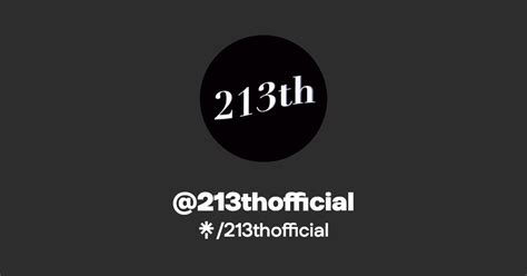 213thofficial Tiktok Linktree