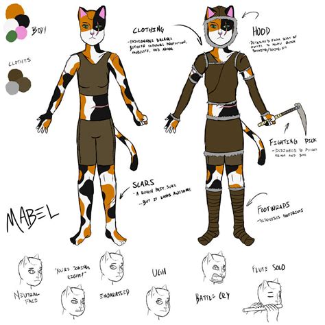 Mabel Character Sheet By Usagi Shinobi On Deviantart