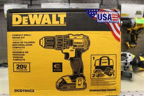 Dewalt Compact Drilldriver Kit Lawler Auction Company