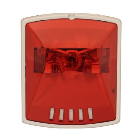 White Fire Alarm Strobe