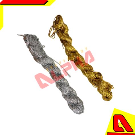 Jual Benang Emas Perak Tali Emas Perak Souvenirgoldsilver Shopee Indonesia