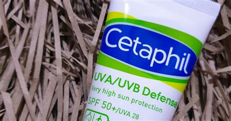 REVIEW Cetaphil UVA UVB Defense SPF 50 Cerita Budak Sepet