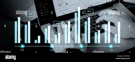 Analytics Report Status Information Analysis Chart Graph Concept Stock