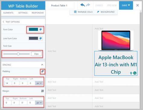 How To Create A Product Specification Table In Wordpress 4 Easy Steps