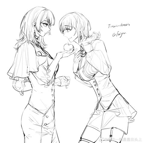 Yahata Umiri And Yuutenji Nyamu Bang Dream And 1 More Drawn By