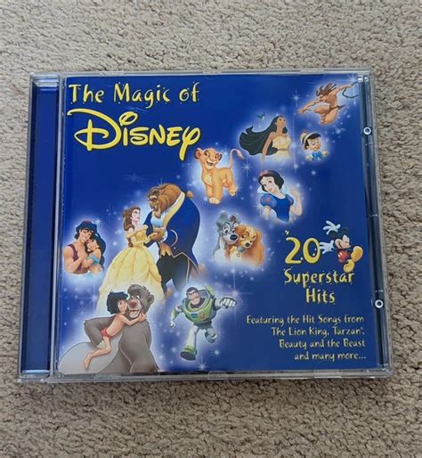 Walt Disney Records Soundtrack The Magic Of Disney 20 Superstar Hits Cd
