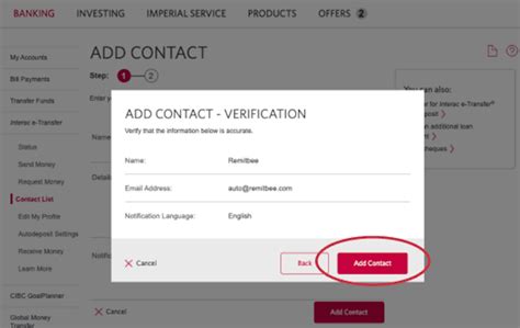 How To Add E Transfer To Cibc Remitbee Help Center