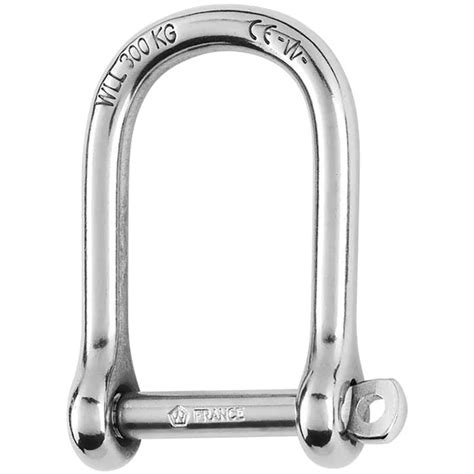 Wichard Self Locking Large Opening Shackle 10mm Diameter 1332