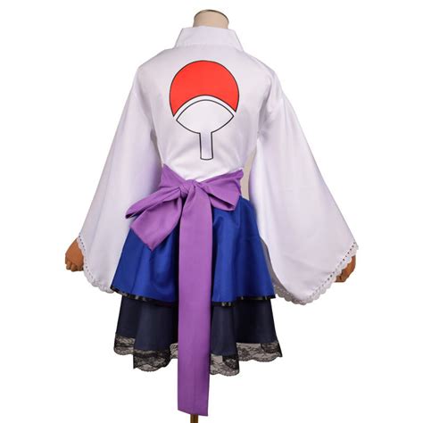 Sasuke Uchiha Female Cosplay Costume Lolita Dress Halloween Girls Wome
