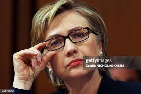 Hillary Clinton Glasses Photos And Premium High Res Pictures Getty Images
