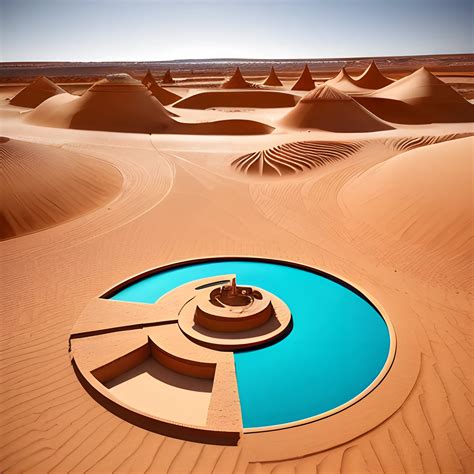 Sahara Desert Oasis