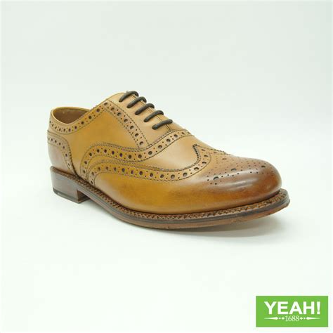 Grenson Stanley Tan Calf Full Brogue Tan Yeah