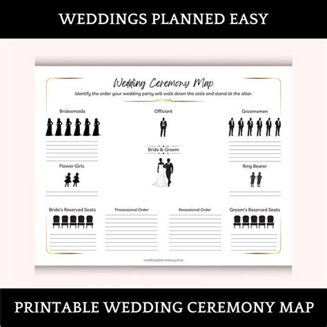 Wedding Ceremony Seating Map Arrangement Wedding Reception Hall Map