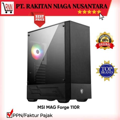 Promo Casing Msi Mag Forge R Non Psu Mid Tower Msi Casing Forge R Diskon Di Seller