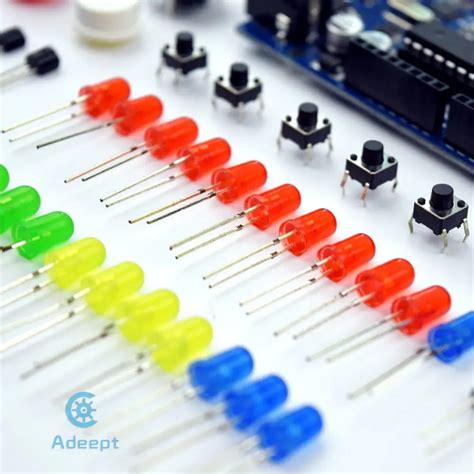 Adeept Ultrasonic Distance Sensor Starter Kit With Uno R3 Robotshop