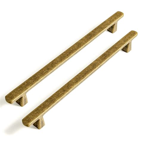 Retro Brass Long Cabinet Handles Luxury Cabinet Pull Hardware For Kitc