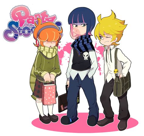 Stocking Panty And Brief Panty And Stocking With Garterbelt Drawn By