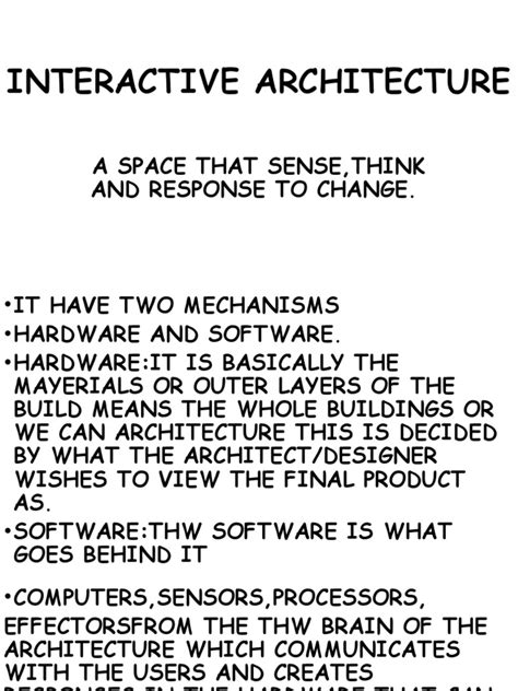 Interactive Architecture Pdf