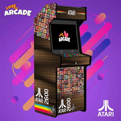 Atari Arcade Cabinet Machine Artwork Graphics Vinyl Stickers Decals Etsy