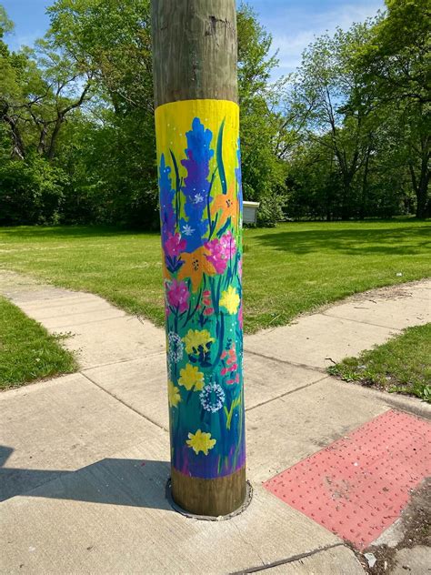 Telephone Pole Project Rockford Area Arts Council