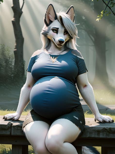 Wolf Loona 9 Pregnant [realistic] By Cookiejoe15 On Deviantart