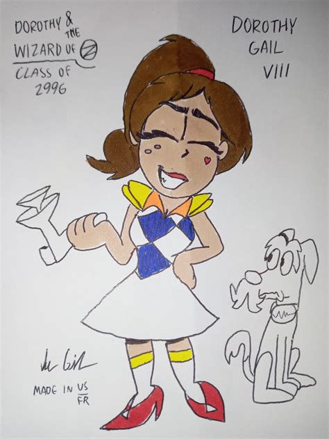 Dorothy And The Wizard Of Oz Class Of 2996 Kanekalon Dc Super Hero