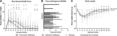 A Effect Of Antibiotic Treatment On Medical Condition Of Mice After