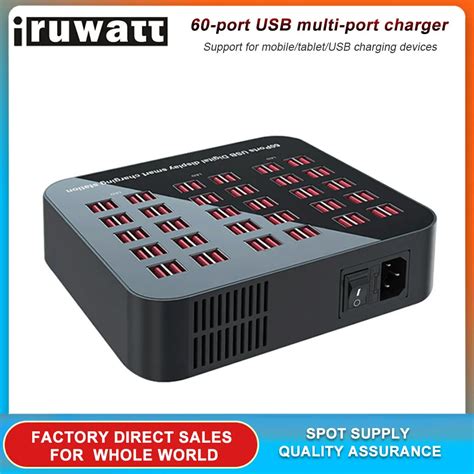 Usb10 15 20 25 30 60 포트 멀티 Usb 충전 스테이션 Led 표시기 Usb 충전기 스마트 폰 태블릿 범용 Usb 충전 Aliexpress