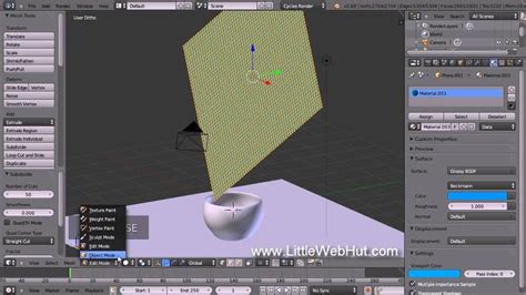 Blender Tutorial For Beginners Cloth Napkin Blender Tutorial Blender D D Tutorial