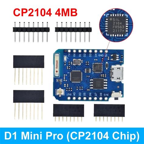 Wemos D1 Mini Pro V30 Nodemcu 4mb16mb Bytes Lua Wifi Internet Of Things Development Board