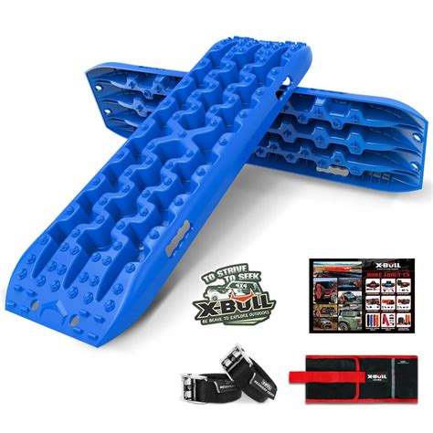 X Bull Recovery Tracks Kit Boards 4wd Strap Mounting 4x4 Sand Snow Car
