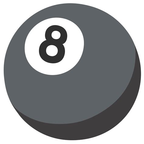 🎱 Pool 8 Ball Emoji Billiard Emoji