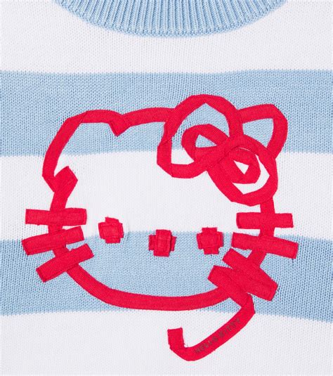 X Hello Kitty Pull Rayé En Bleu Monnalisa Mytheresa