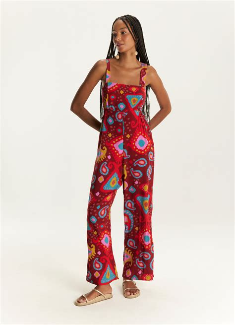 Macacão Estampado Ibérica