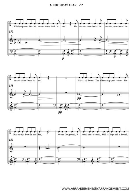 Boyd A Birthday Learnarrator And Flute Arrangements By Arrangement