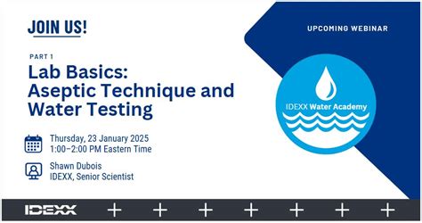 Laboratory Basics Aseptic Technique And Water Testing Idexx Water