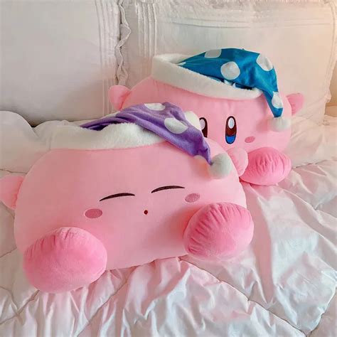 Anime Plush Toy Sleeping Kirbyed Plushies Stuffed Kirbyed Doll With