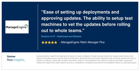 Manageengine Patch Manager Plus Protect Your Systems From Downtime