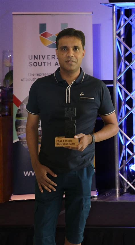 University Of Kwazulu Natal On Linkedin Congratulations To Prof Deresh Ramjugernath For Winning