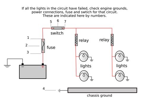 Basic Car Light Wiring Diagram